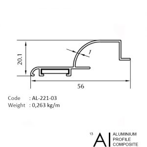 VENT PROFILES – ALUMINIUM PROFILE